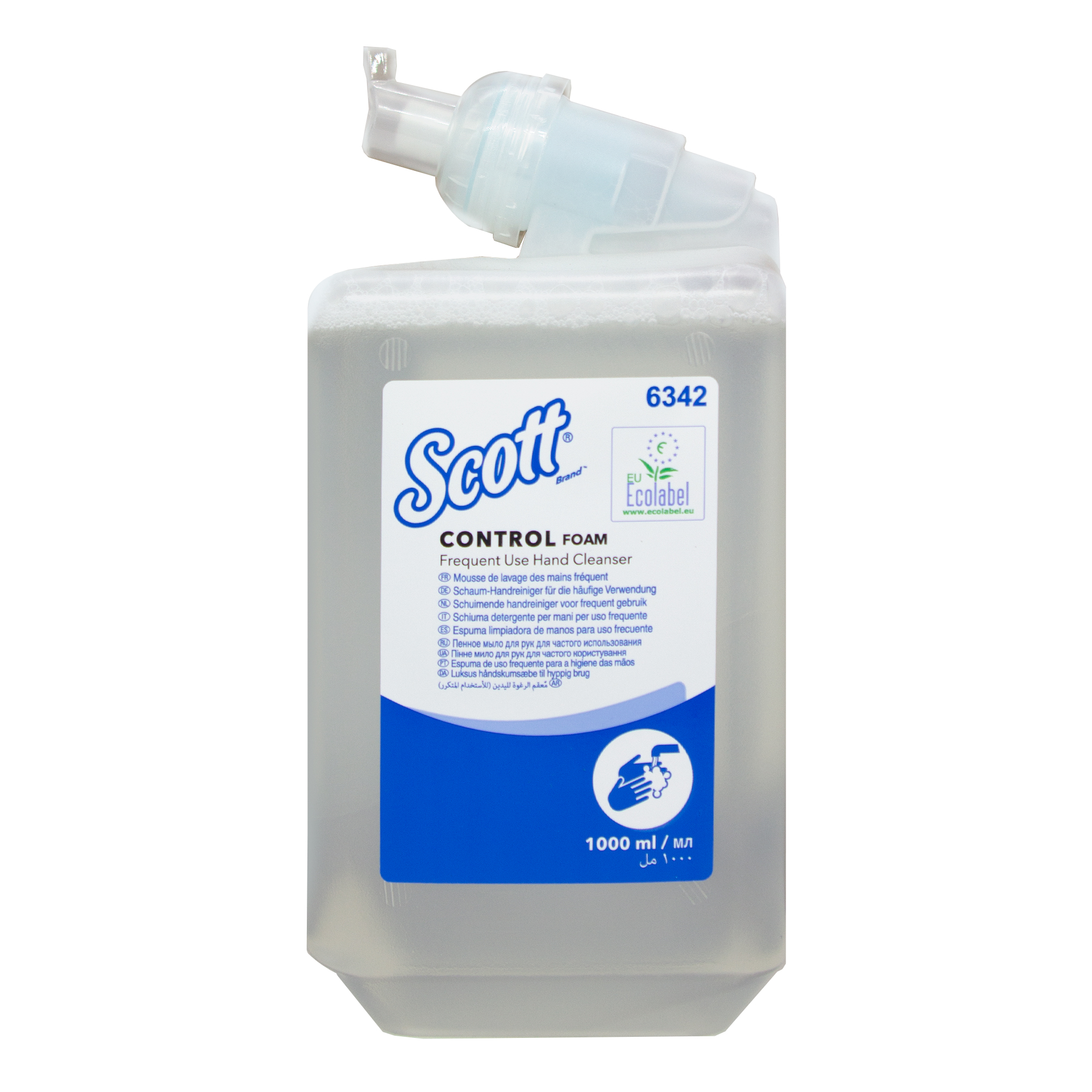 Scott Control 6342,6345 Schaumseife Handreiniger 6x1 l, 4x1,2 l