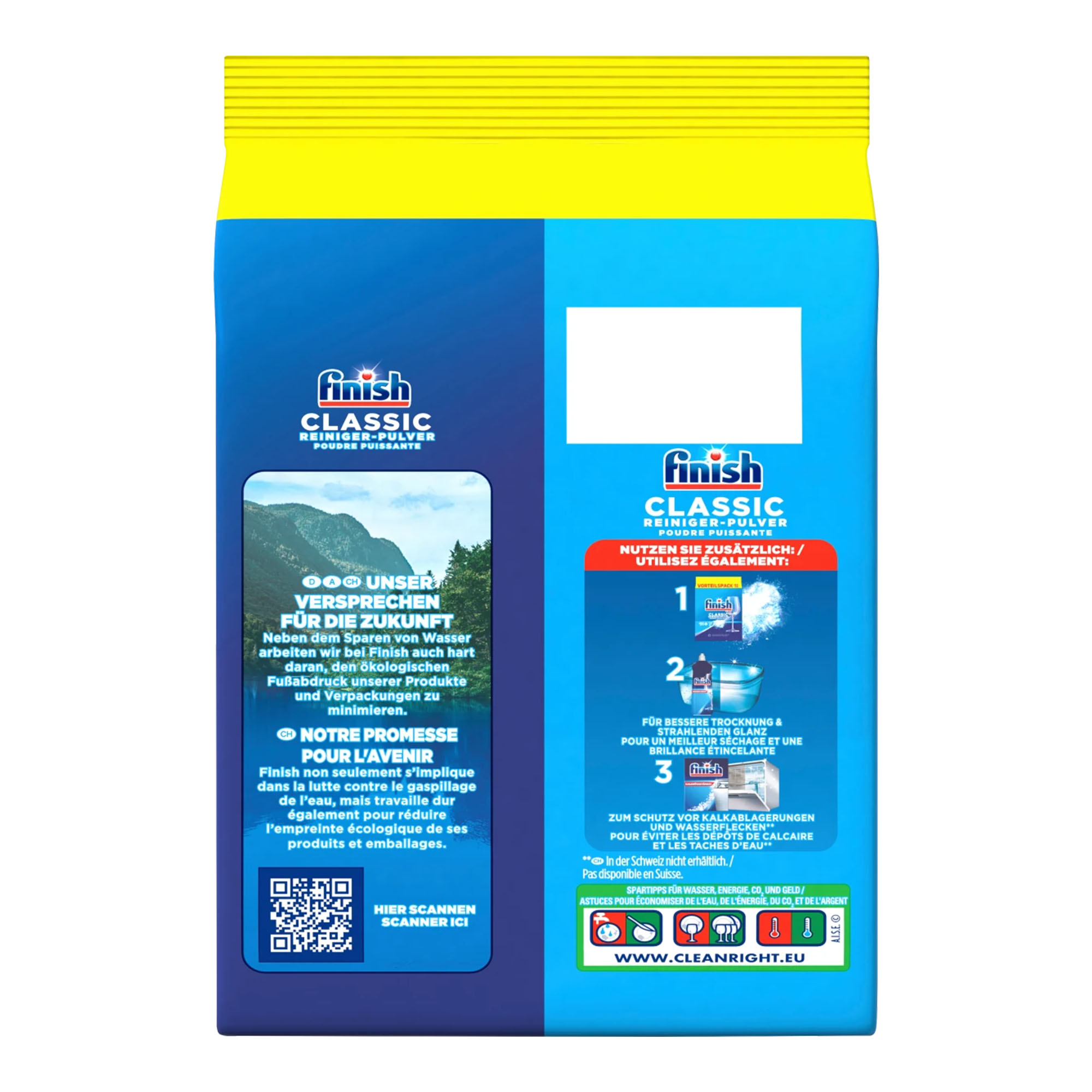 finish Classic Pulver Geschirrspülpulver