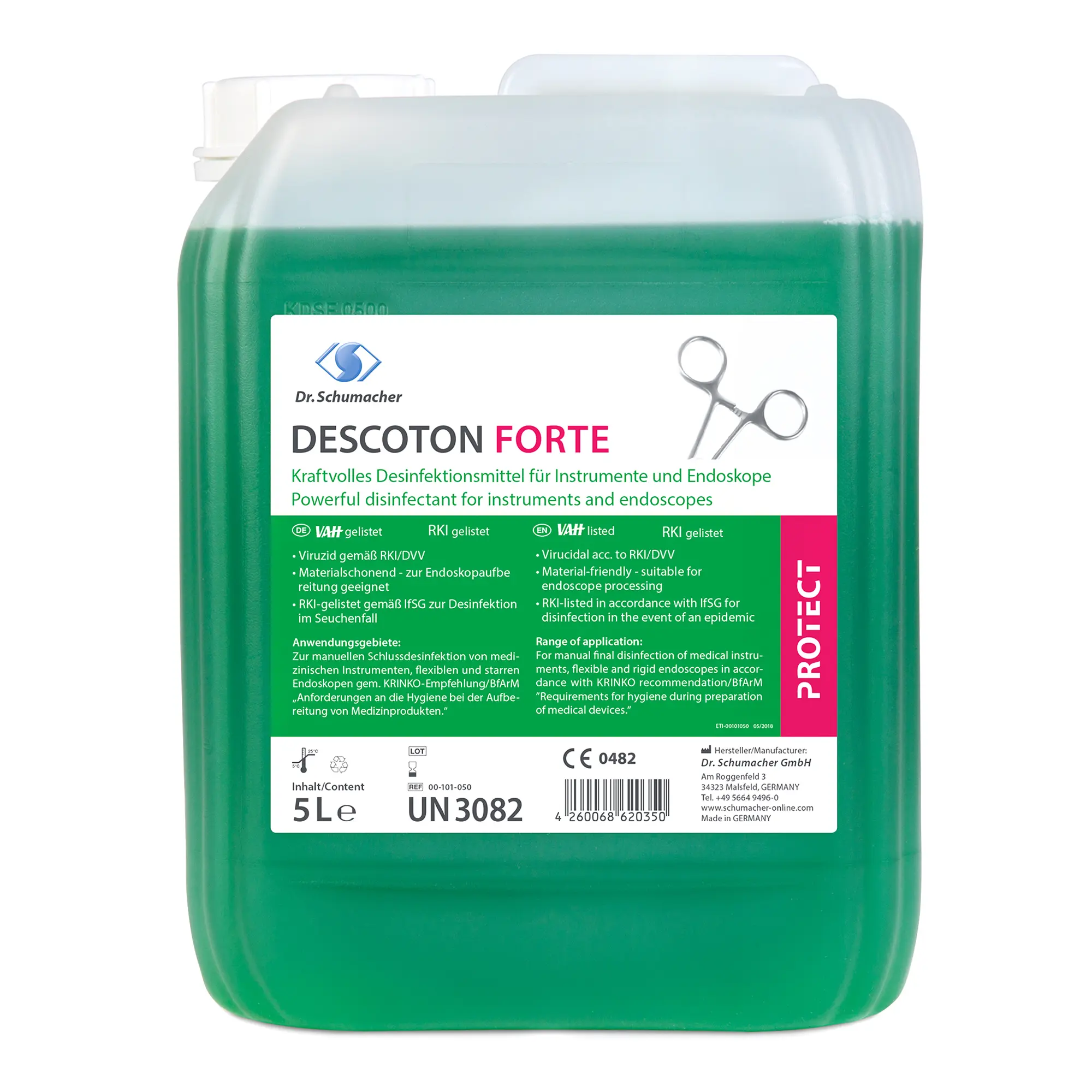 Dr. Schumacher Descoton forte Desinfektionsmittel für Instrumente und ...