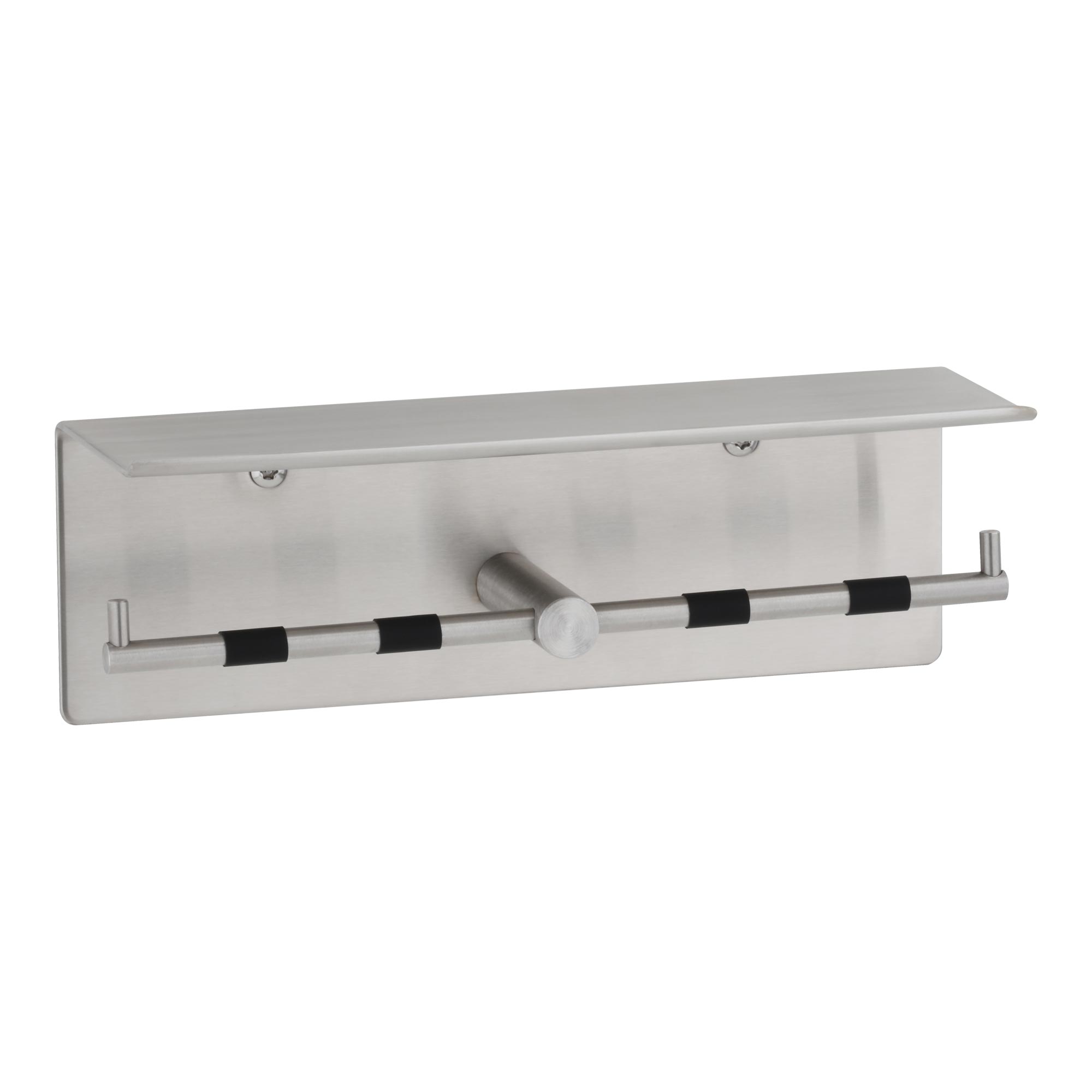 Bobrick B-540 WC-Papierrollenhalter mit Ablage für 2 Rollen