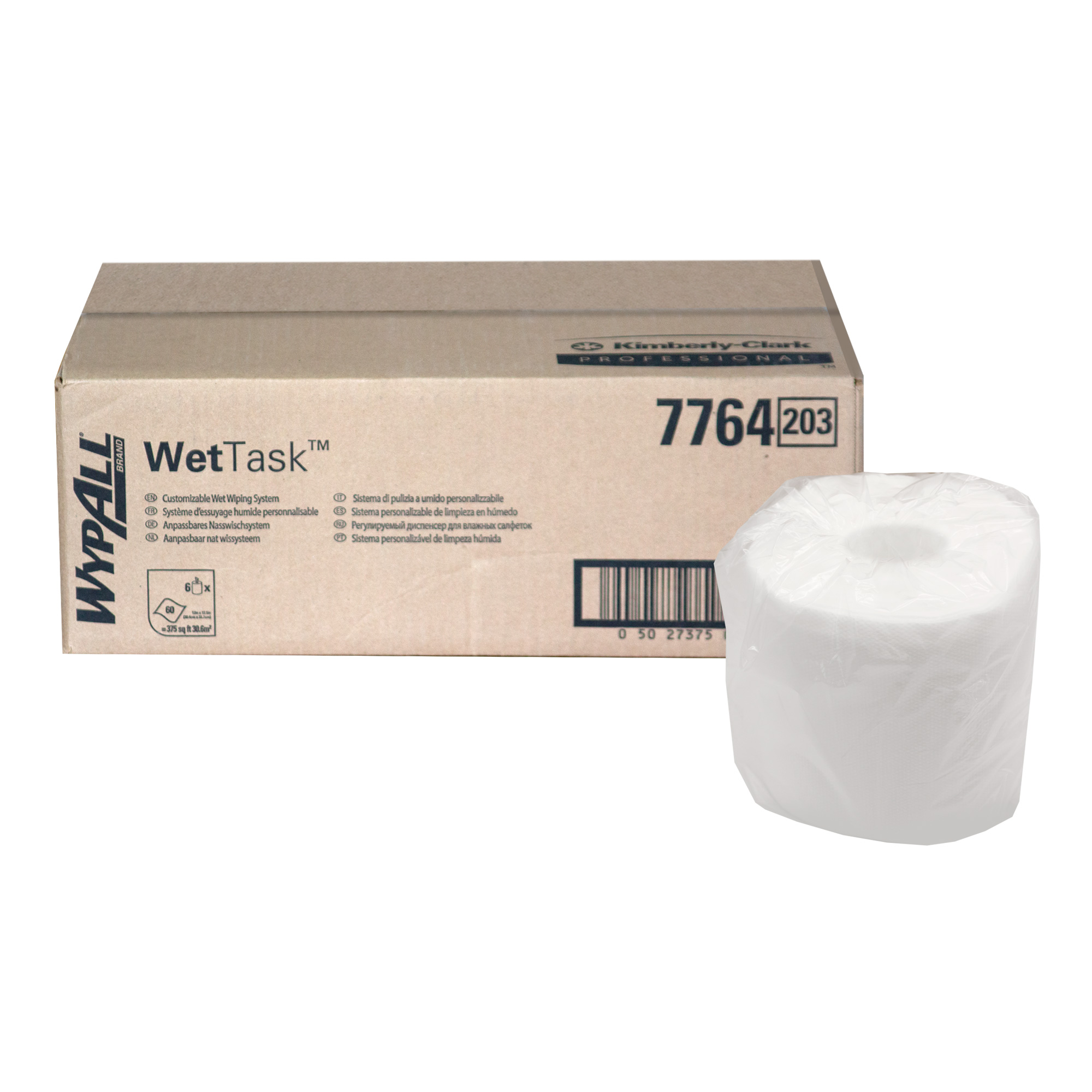 WypAll Wettask Industrie-Wischtücher 7764 weiß