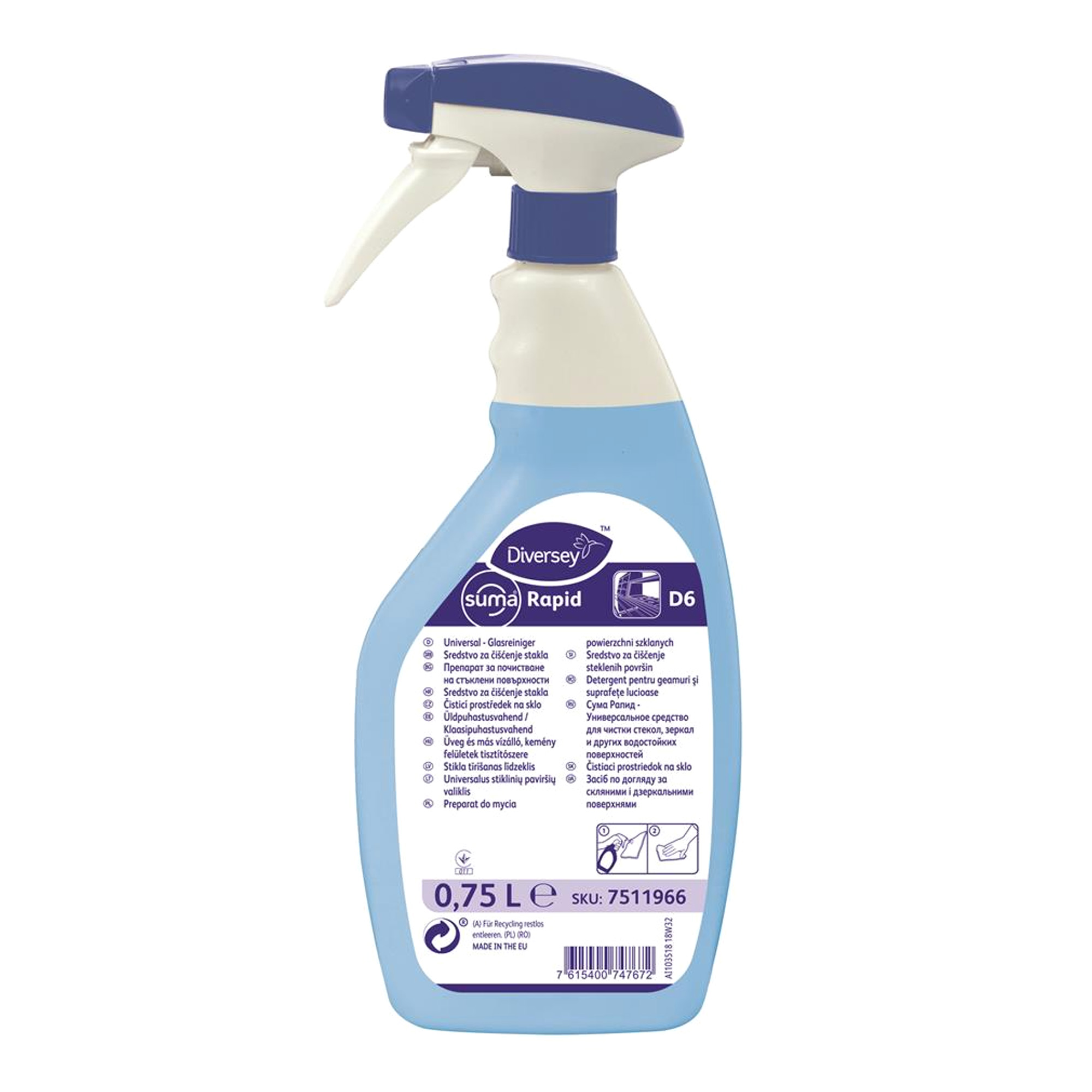 Suma Rapid D6 Universal-Glasreiniger