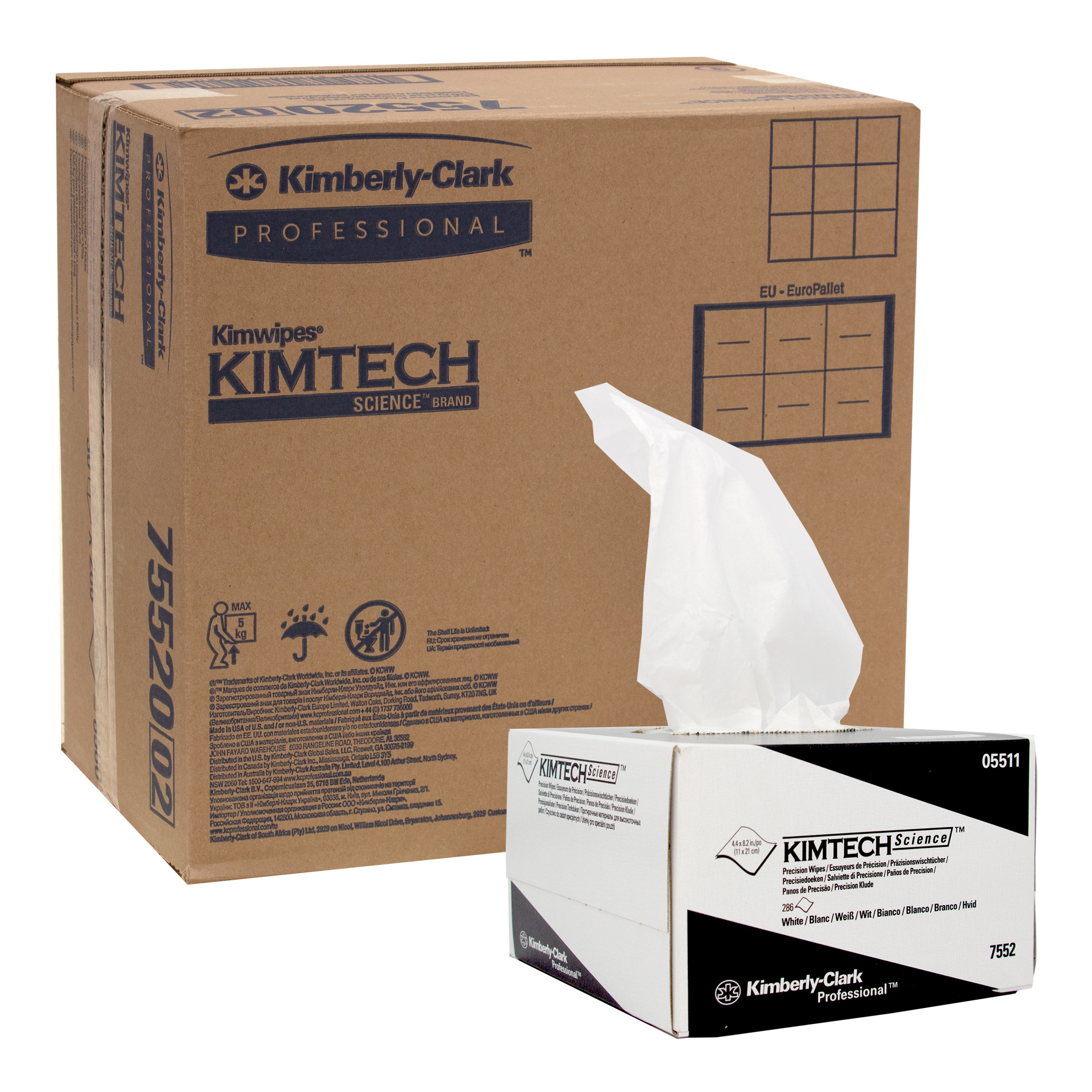 Kimtech 7552 Science Präzisionswischtücher 30 Spenderboxen