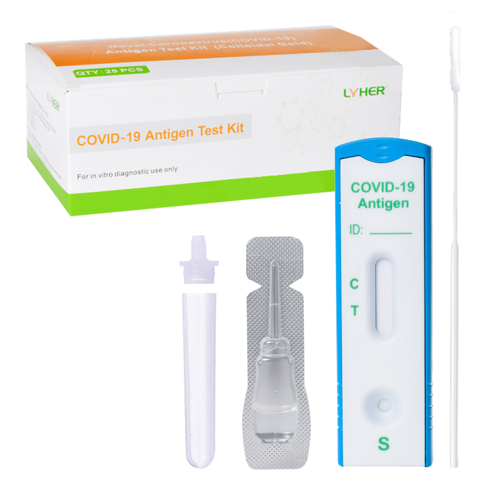 CorDx RSV+Influenza A/B+Covid-19 Combo Ag Test, Selbsttest