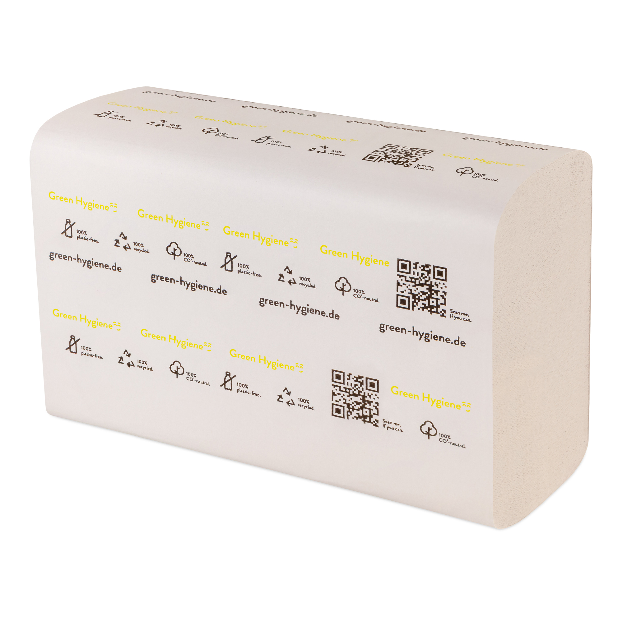 Green Hygiene Falthandtücher INGEBORG Recycling 24 x 21 cm