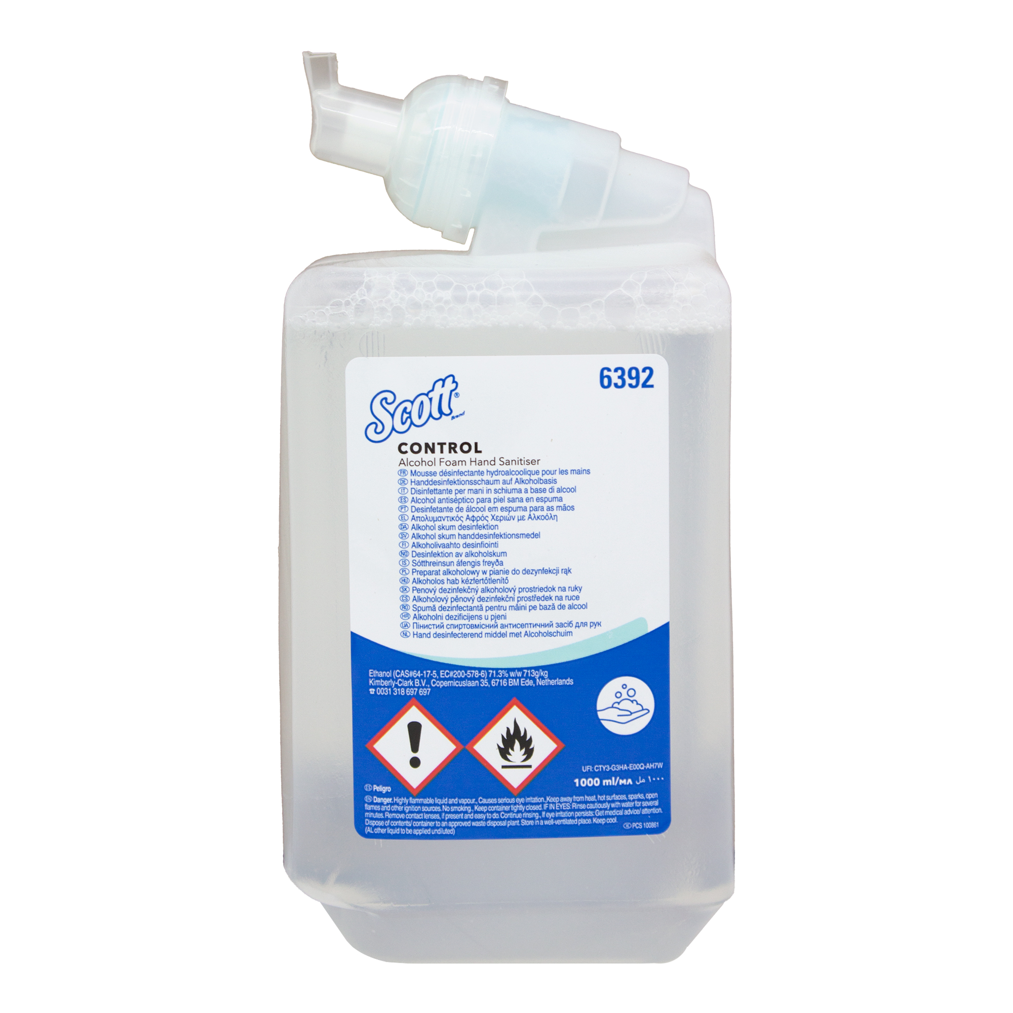 Scott Control 6392, 6393 Händedesinfektionsschaum, Alkoholbasis