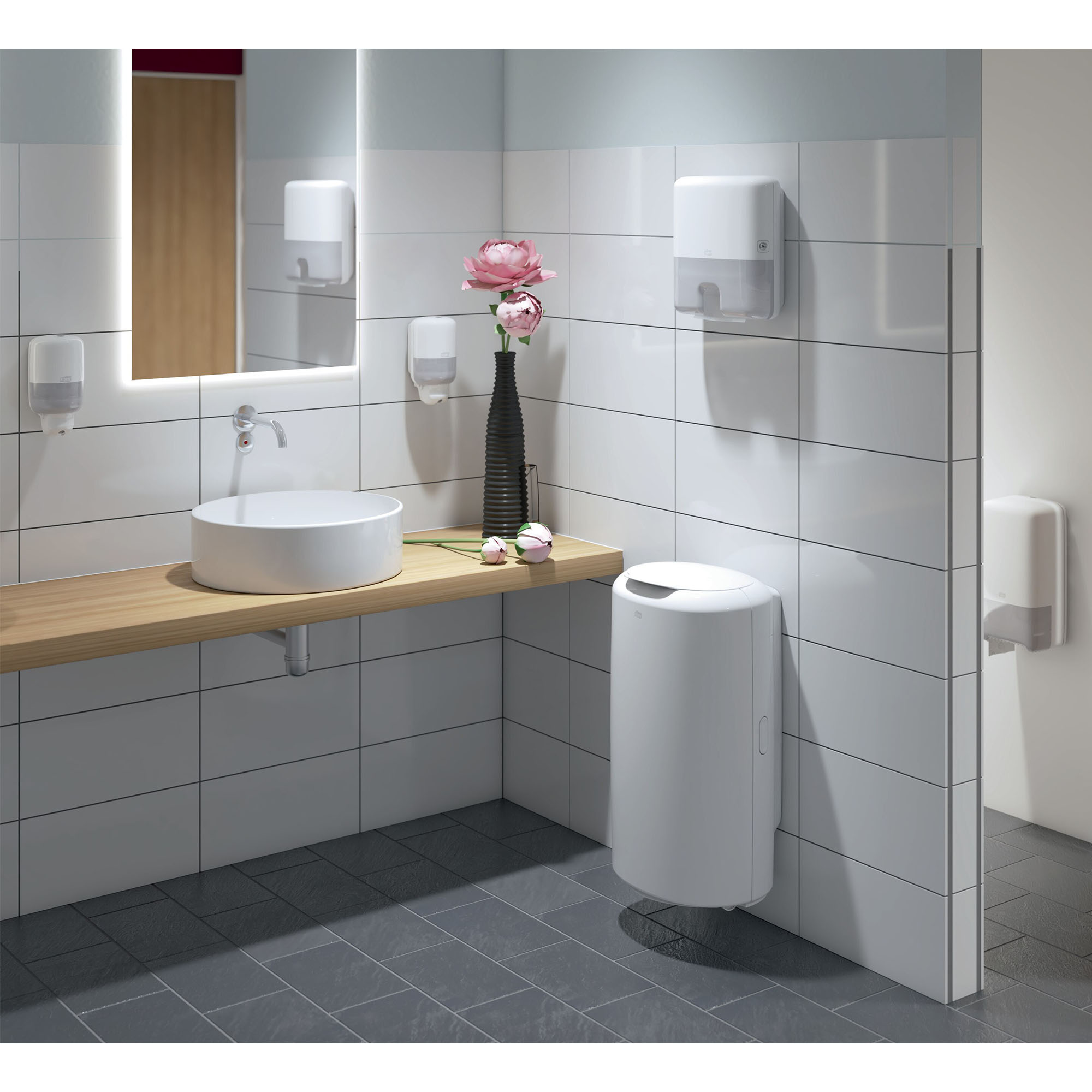 Tork 557500, 557508 Elevation Doppelrollenspender Midi T6 vertikal