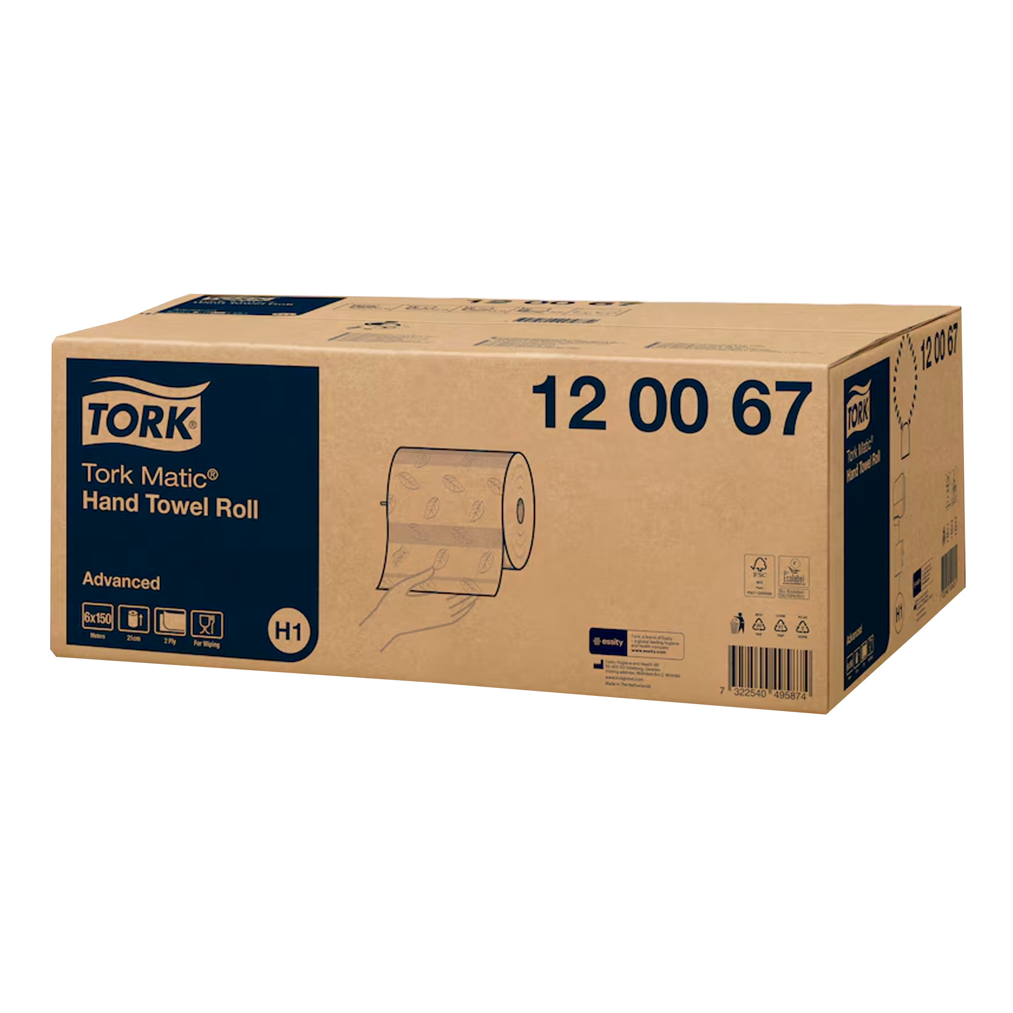 Tork 120067 Matic Advanced Rollenhandtuch 150 Meter