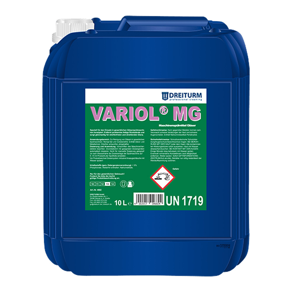 Dreiturm VARIOL MG Maschinenspülmittel für Gläser