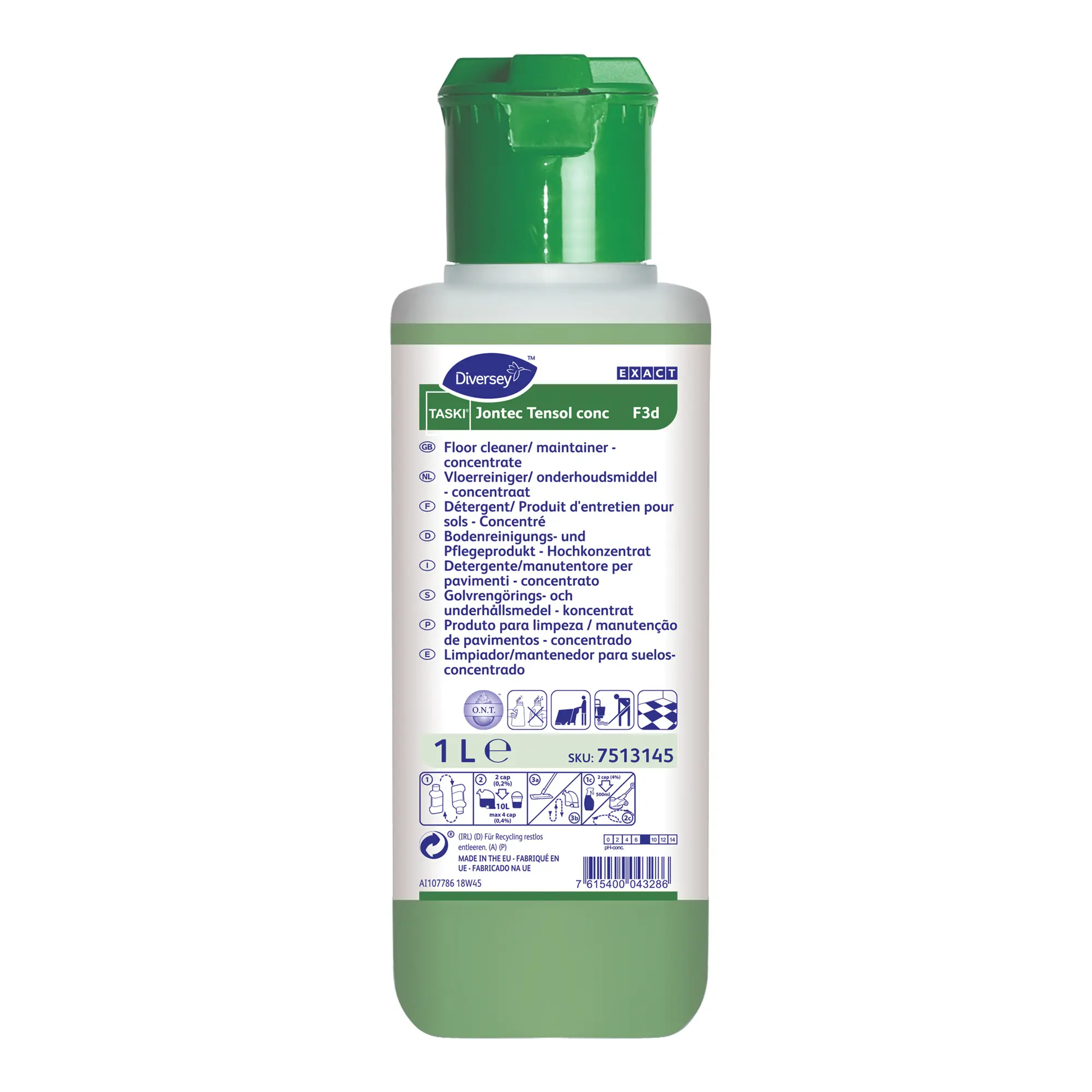 TASKI Jontec Tensol conc F3d Wischpflege Konzentrat