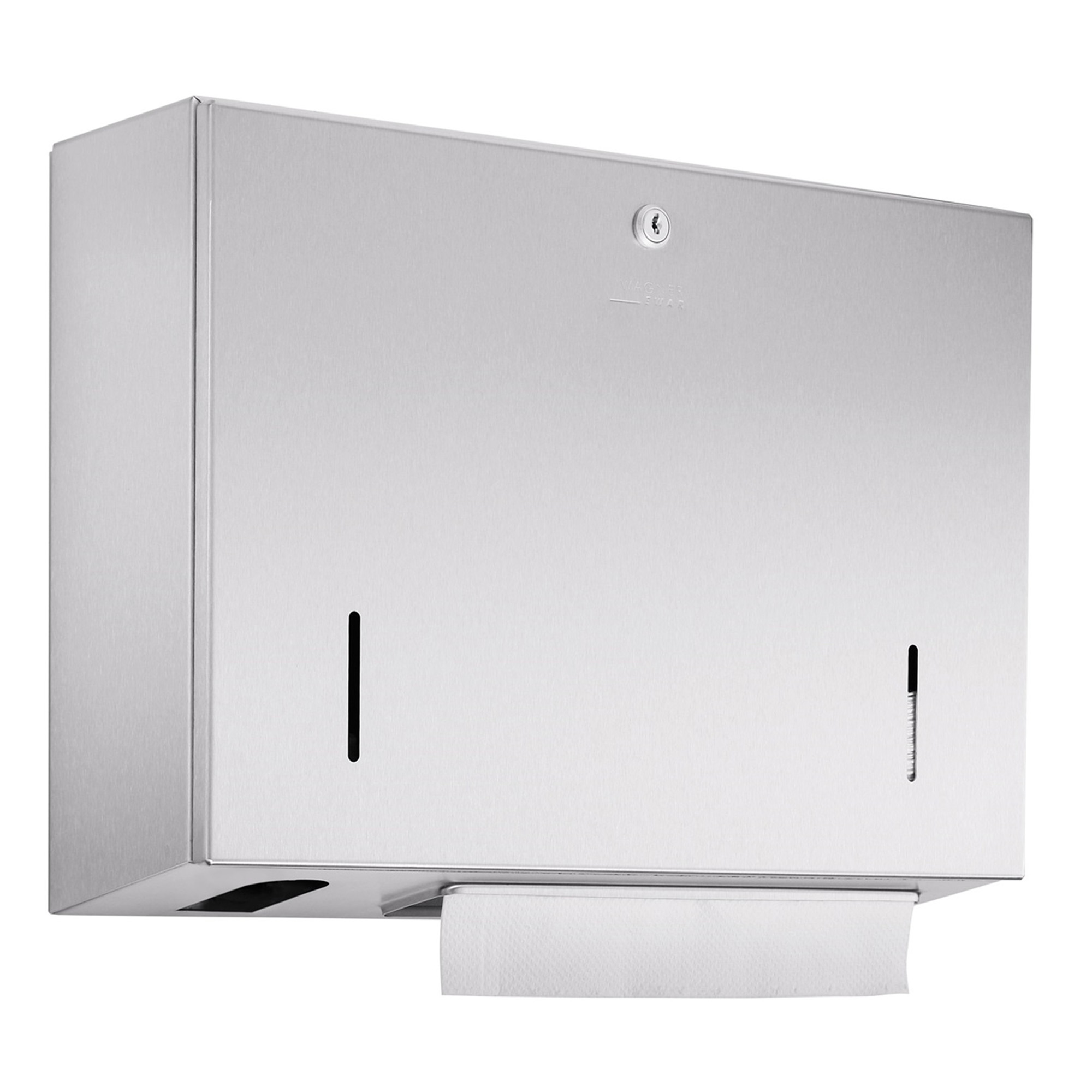 Kombinationen aus Seifen- u. Handtuchspender und Abfallbehälter