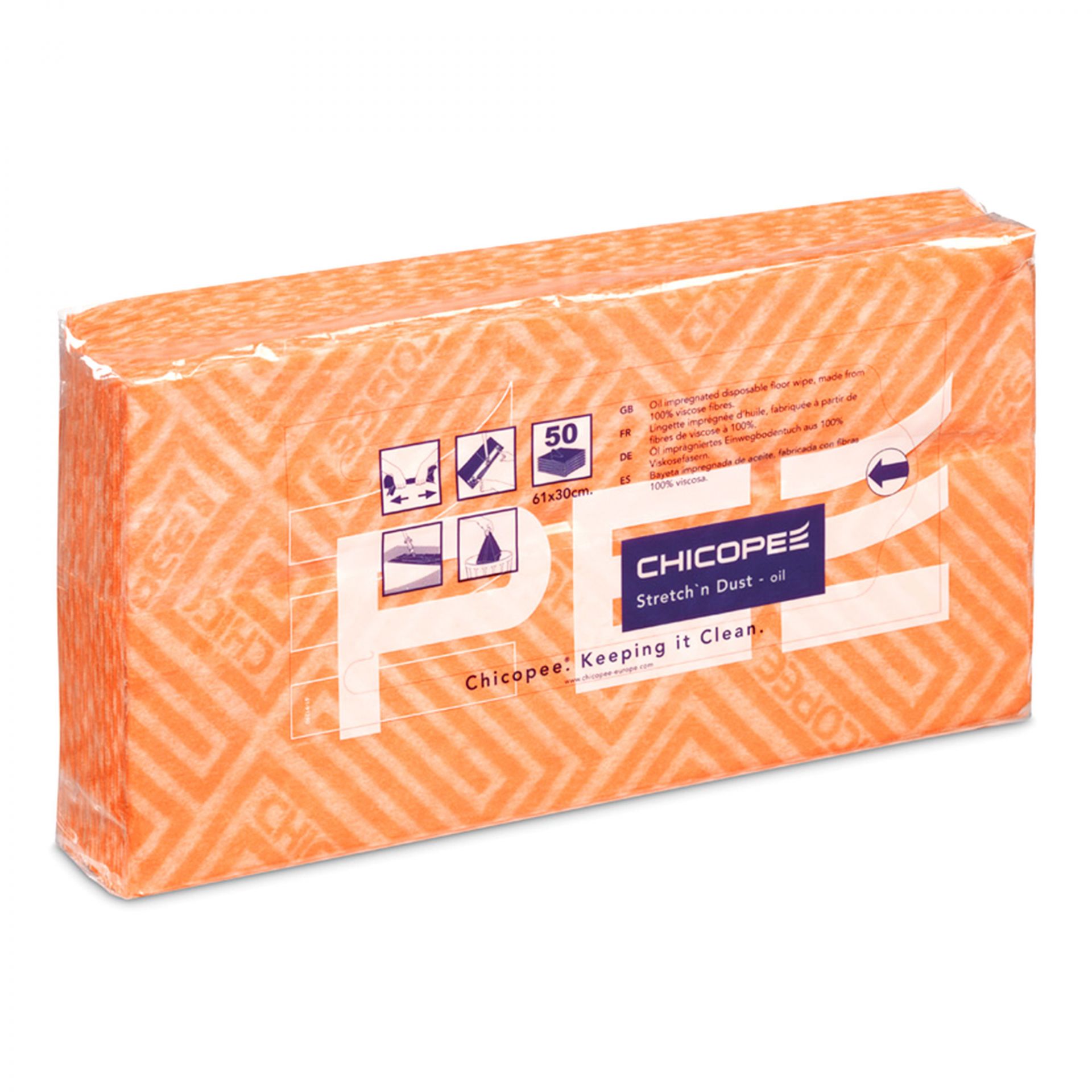 Chicopee Stretch 'n Dust Staubbindetücher 61 x 30 cm, 50 Stück