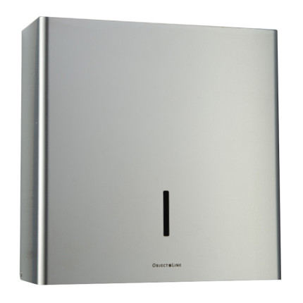 CWS ObjectLine Großrollen-WC-Papierspender 26 cm Edelstahl