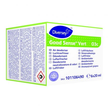 Diversey Good Sense Duftpatrone „Vert“ O3c 6x2x20ml