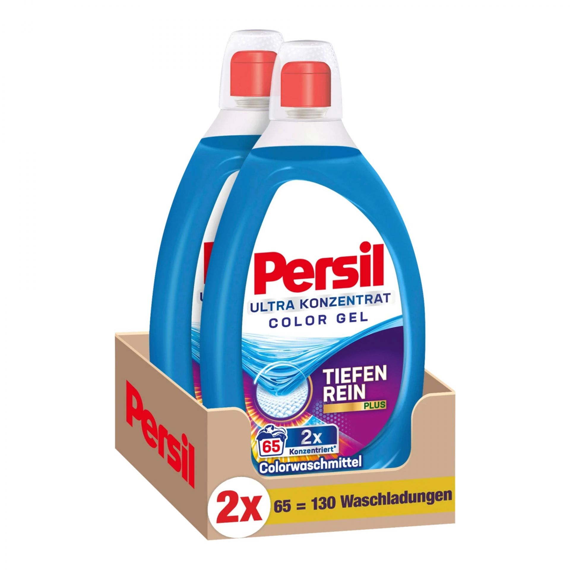 Persil Ultra-Konzentrat Color Gel Colorwaschmittel, 130 Wl